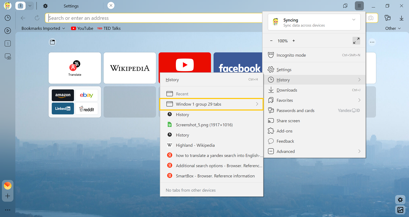 Problems with tabs | Browser